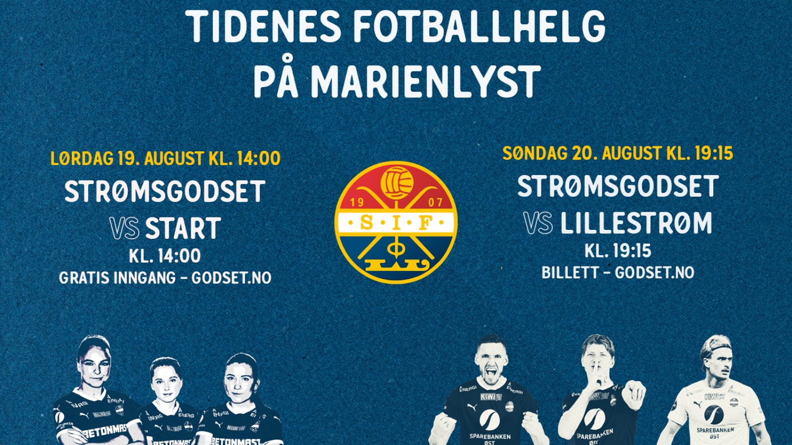 Kampoversikt uke 33 / Strømsgodset